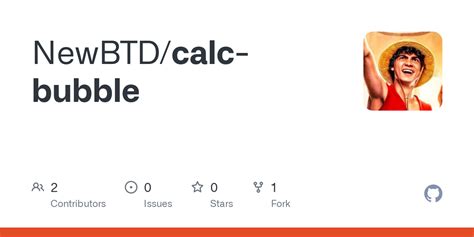 GitHub NewBTD Calc Bubble