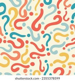 Question Mark Pattern Design Very Beautiful Stock Vector Royalty Free 2355378599 Shutterstock