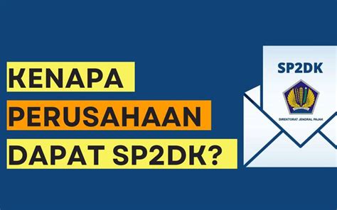 Kenapa Perusahaan Dapat Sp2dk Mrb Finance