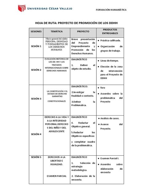 hoja de ruta proyecto 2023 1 descargar gratis pdf derechos