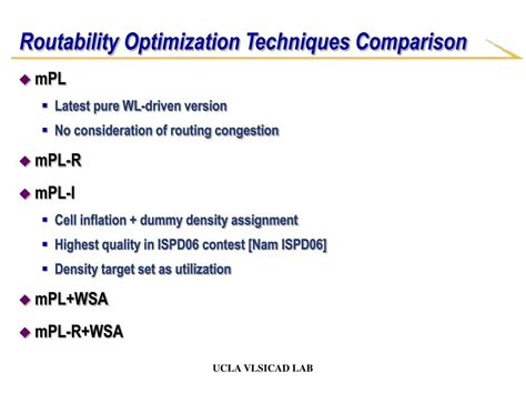 Ppt Constraint Driven Large Scale Circuit Placement Algorithms