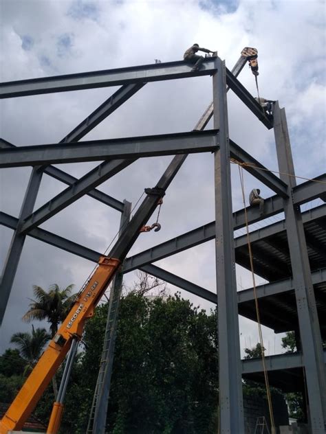 Prefab Rectangular Steel Structure For Construction At Rs 1200 Sq Ft In Kochi