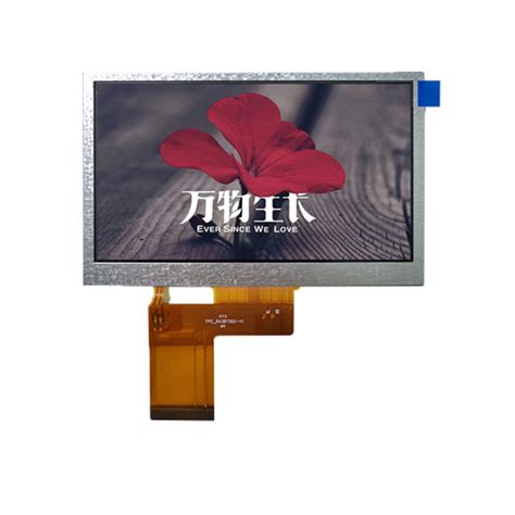 43“ Squarehorizontal Display Hys Display Tft Lcd Module Custom