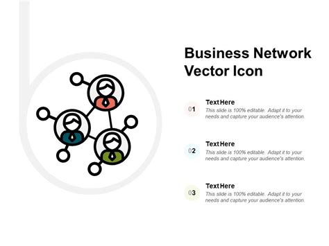 Business Network Vector Icon Ppt PowerPoint Presentation File Design Templates