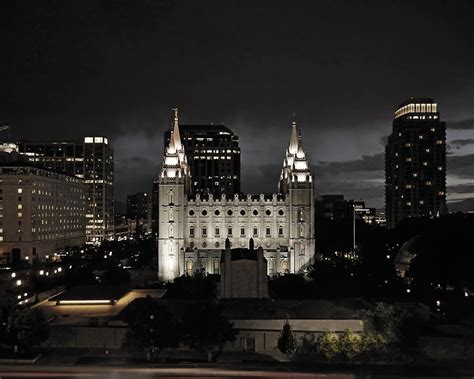 Salt Lake Summers Eve Gallery Wrap