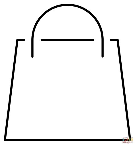 shopping bags emoji coloring page free printable coloring pages