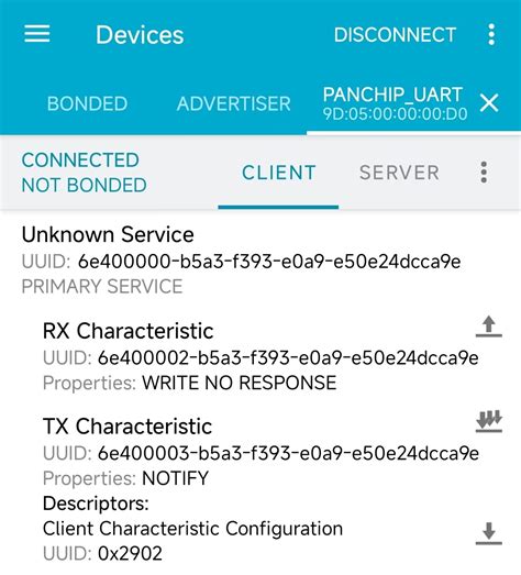 BLE APP Uart PAN107x PAN101x DK Documentation