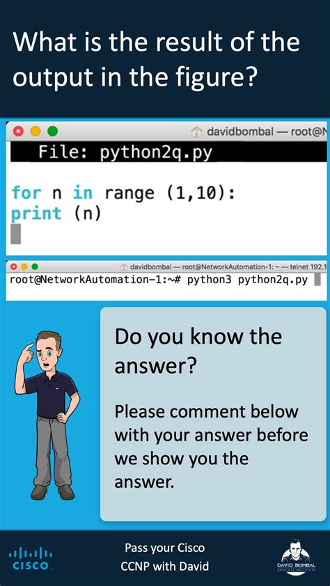 David Bombal On Linkedin Ccnp Devnet Cisco Python 30 Comments