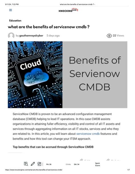 Ci Lifecycle In Servicenow Cmdb A Comprehensive Guide Pdf