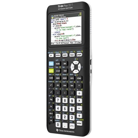 Texas Instruments TI 84 Plus CE T Python Grafische Rekenmachine Texas