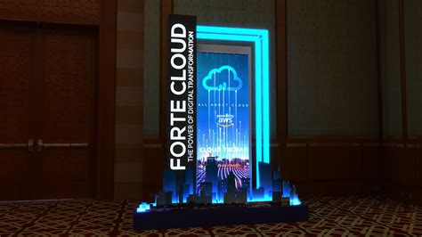 Aws Forte Cloud Event On Behance