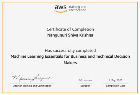 Nangunuri Shiva Krishna On Linkedin Aws Machinelearnig Awscertified