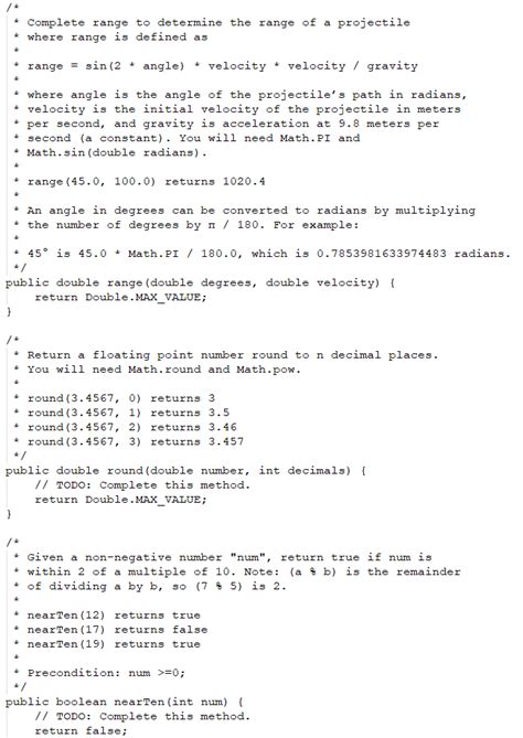 Solved Complete Range To Determine The Range Of A Projectile Chegg