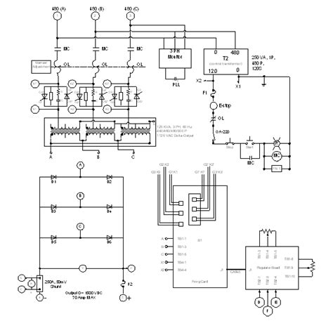 three phase scr controller with regulator cehco