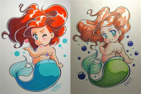 Chibi Thick Ariel Remake By Ivan Senpai Angel On Deviantart