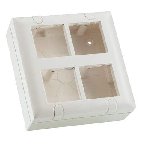 White Rectangular Modular Switch Box For Electric Fitting At Rs 16