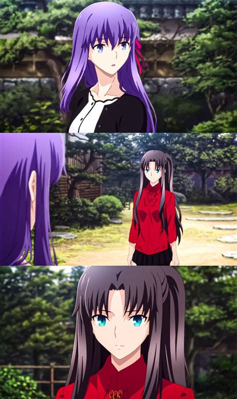 Matou Sakura X Tohsaka Rin Chica Anime Caballeros Del Zodiaco Sagas Personajes De Anime