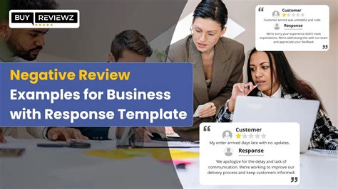 Negative Review Examples For A Business With A Response Template