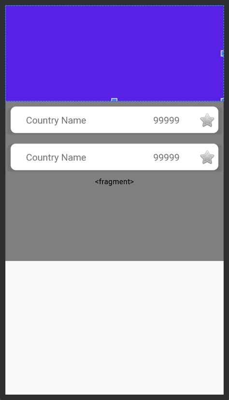 Android Scrollview Overlapping On Fragments Stack Overflow