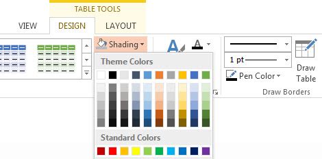 How To Apply Borders And Shading In PowerPoint 2013 Free PowerPoint Templates