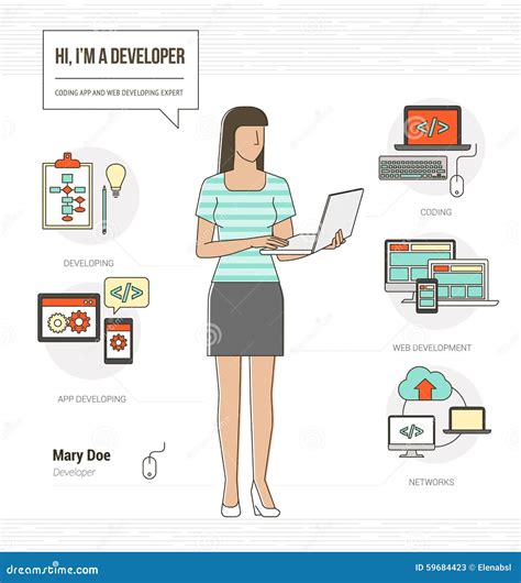 Professional Developer Stock Vector Illustration Of Phone 59684423