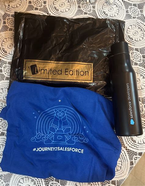 Isha Dash On Linkedin Journey2salesforce Schwag Trailhead Salesforce Trailblazercommunity…