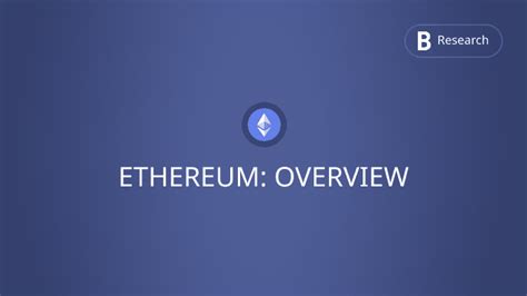 Ethereum Overview Analytics Dashboard Blockworks
