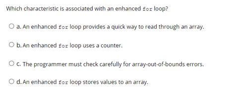 Solved Which Characteristic Is Associated With An Enhanced