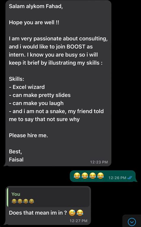 Fahad ‘abu Powerpoint Habib On Linkedin Should I Give Faisal An