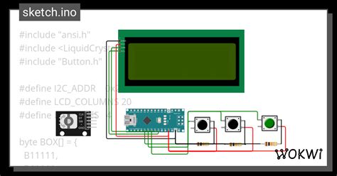 Rotary Encoder Shit Buttons Copy Wokwi Esp32 Stm32 Arduino Simulator