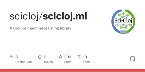 Github Sciclojsciclojml A Clojure Machine Learning Library