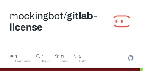 GitHub Mockingbot Gitlab License