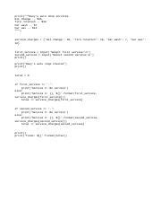 4 21 LAB Program Automobile Service Invoice Py Print Davy S Auto