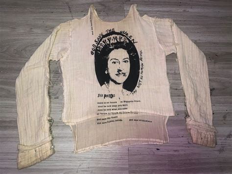 Punk Vivienne Westwood Seditionaries Muslin Womens Fashion Tops Longsleeves On Carousell