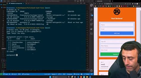 Build A Full Stack App With Rust Nextjs And Docker Dev Community
