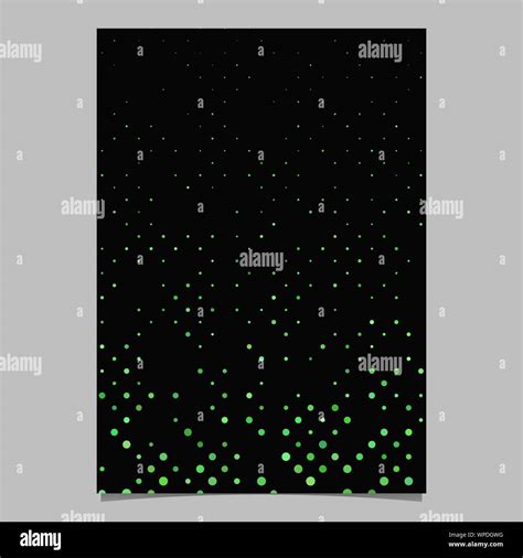 Color Circle Pattern Poster Template Vector Document Background With Circles Stock Vector