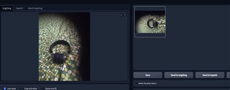 Portrait Mode Images Generates In Landscape Mode In Img2img Bug