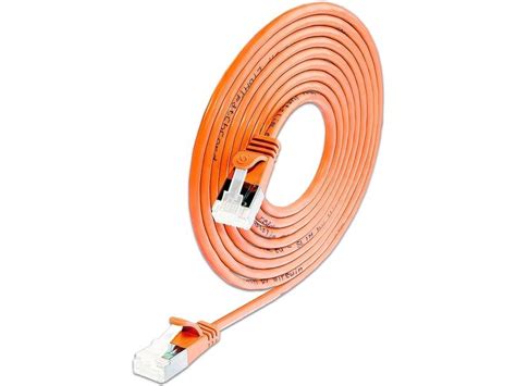 Slim Wirewin Patchkabel Cat 6a U Ftp 3 M Orange Alltron