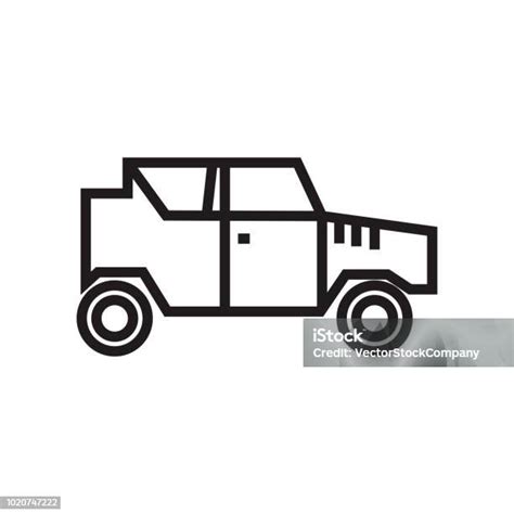 군사 차량 아이콘 벡터 기호와 기호 흰색 배경 군사 차량 로고 개념에 고립 군사에 대한 스톡 벡터 아트 및 기타 이미지 군사 군함 디자인 Istock