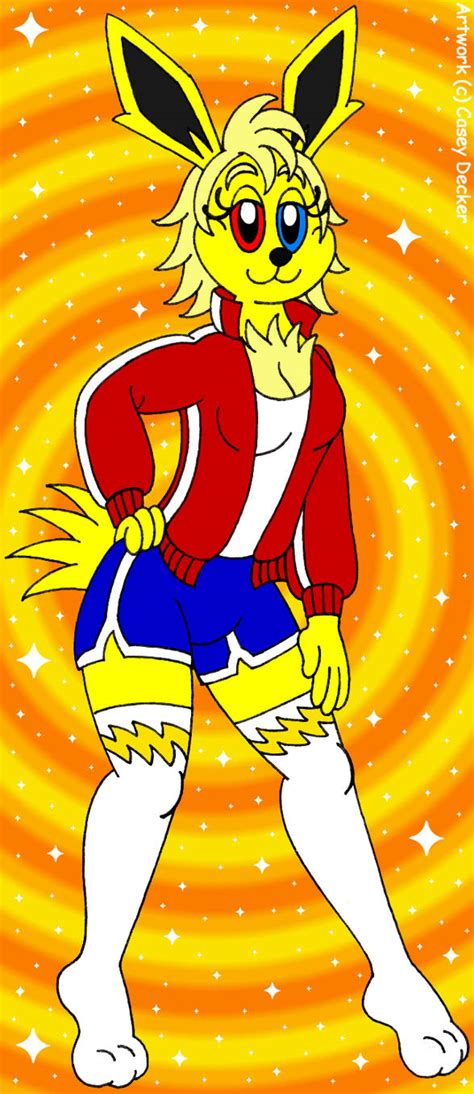 Jolteon Girl In Long Socks By Coolcsd1986 On Deviantart