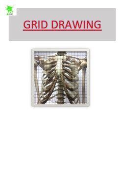 Art Sub Lesson Activity Grid Drawing By Start Art Education TPT
