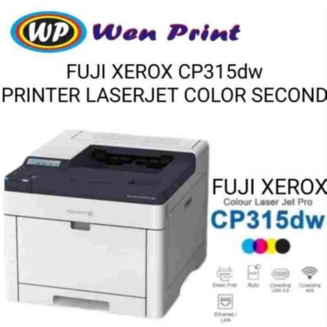 Jual Printer Laserjet Fuji Xerox CP315dw Color Second Shopee Indonesia