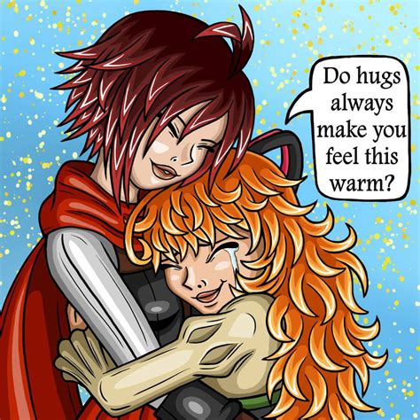 Ruby And Penny Hug Complete By Emarts98 On Deviantart