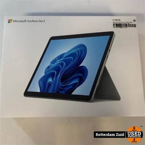 Microsoft Surface Go 3 4GB 64GB Platinum Nieuw - Advertentie 1324743