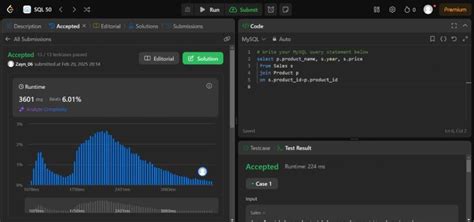 100daysofcode leetcodechallenge sql saarah zayn