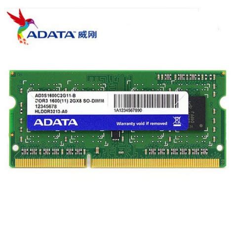 Buy Adata 8GB DDR3 1600Mhz Laptop Ram Online At Legend PC