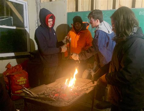 Blacksmithing Knife Making Weekend • Maine Primitive Skills School