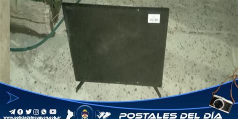 Cutral Co Lo Atraparon Después De Robar Un Televisor Y Una Computadora Cutral Co Al Instante