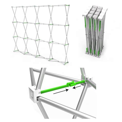 10ft Step And Repeat Velcro Fabric Pop Up Display