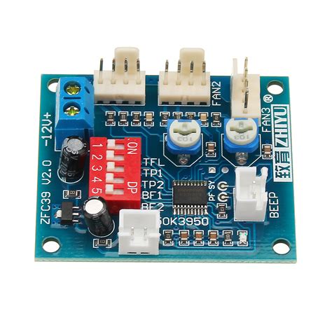 DC V Four Wire Thermostat PWM PC CPU Fan Temperature Control Speed C Electronic Pro